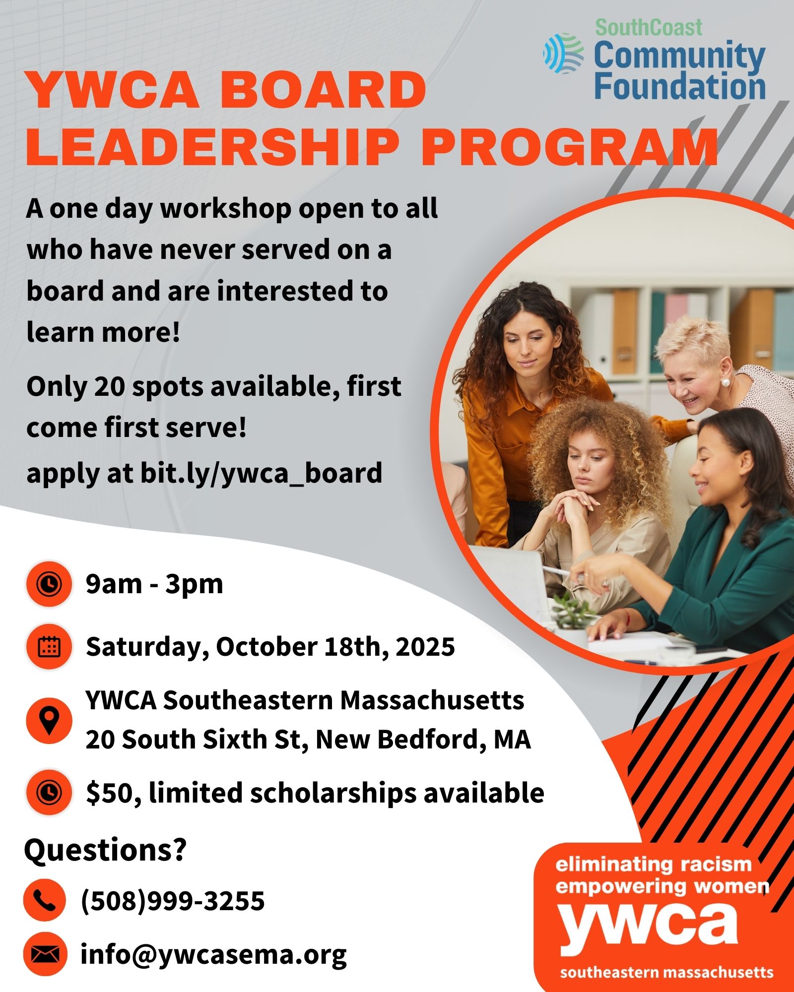 Board Leadership Program – YWCA Southeastern Massachusetts