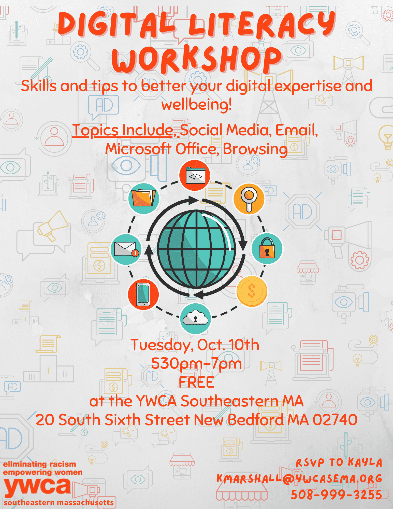 Digital Literacy Workshop – YWCA Southeastern Massachusetts